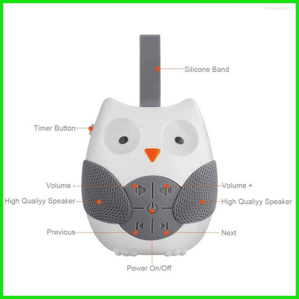 White Noise Machine for Baby Sleep Sound Machine Soothing Music Player ...