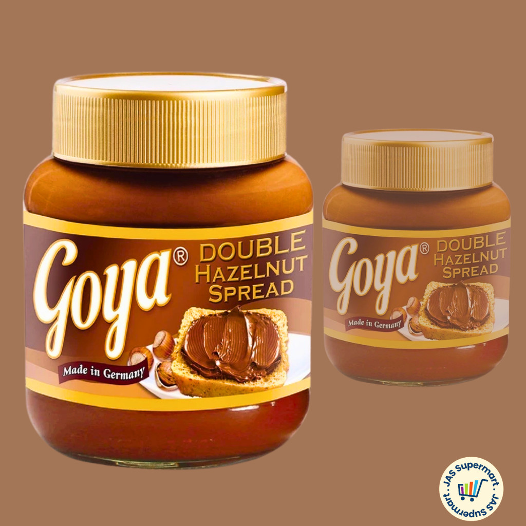 Goya Double Hazelnut Spread 350g / 170g – Creamy Chocolate Hazelnut ...