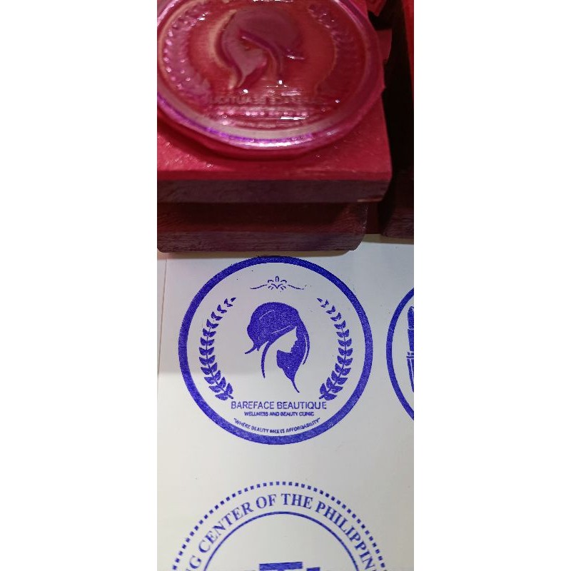 CUSTOMIZED RUBBER STAMP MACHINE | Shopee Philippines