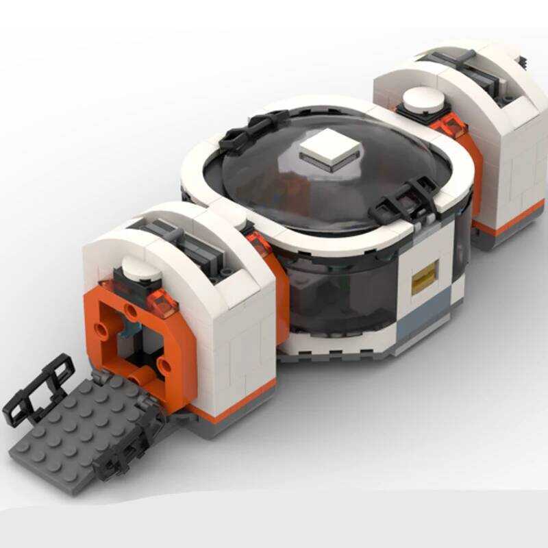 370Pcs MOC Exo Base Airlock Module Premium Sci-Fi Space Station DIY ...