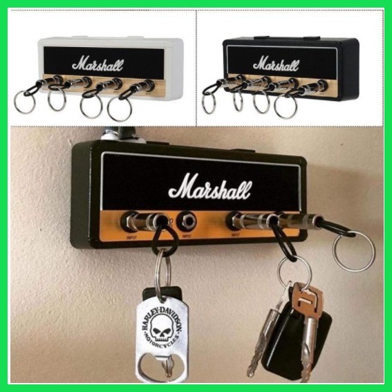 4Key Storage Pluginz Guitar Plug Keychain Holder Jack Rack Vintage ...