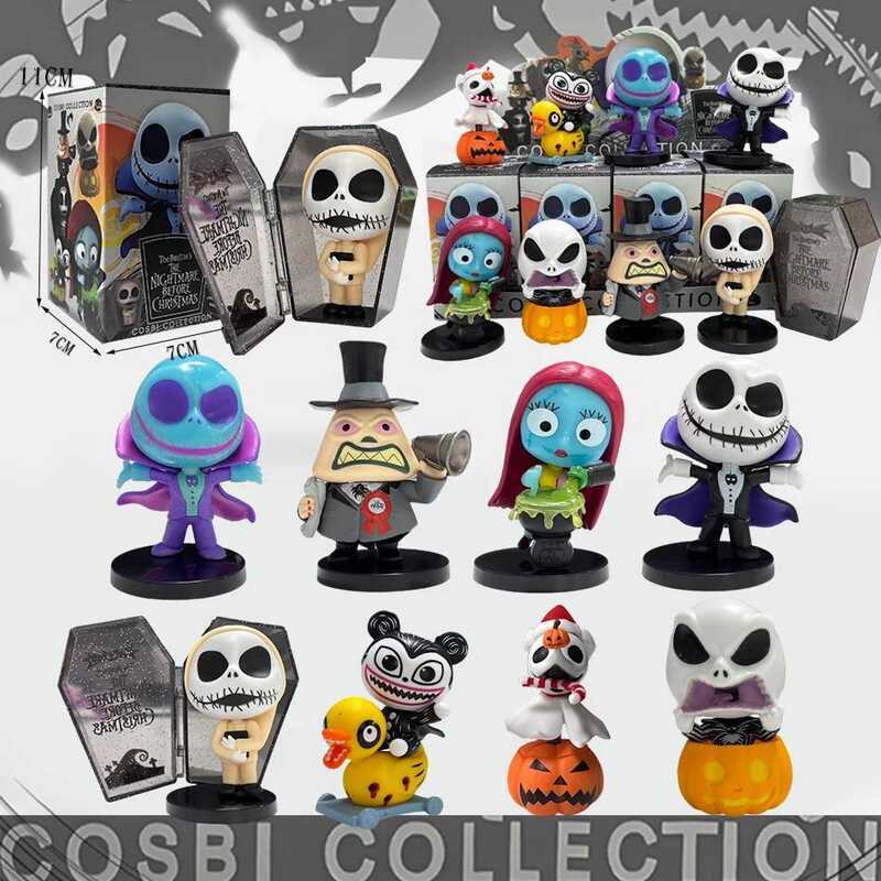 The Nightmare Before Christmas Bd Box Hot Figures Jack Sally Cosbi ...