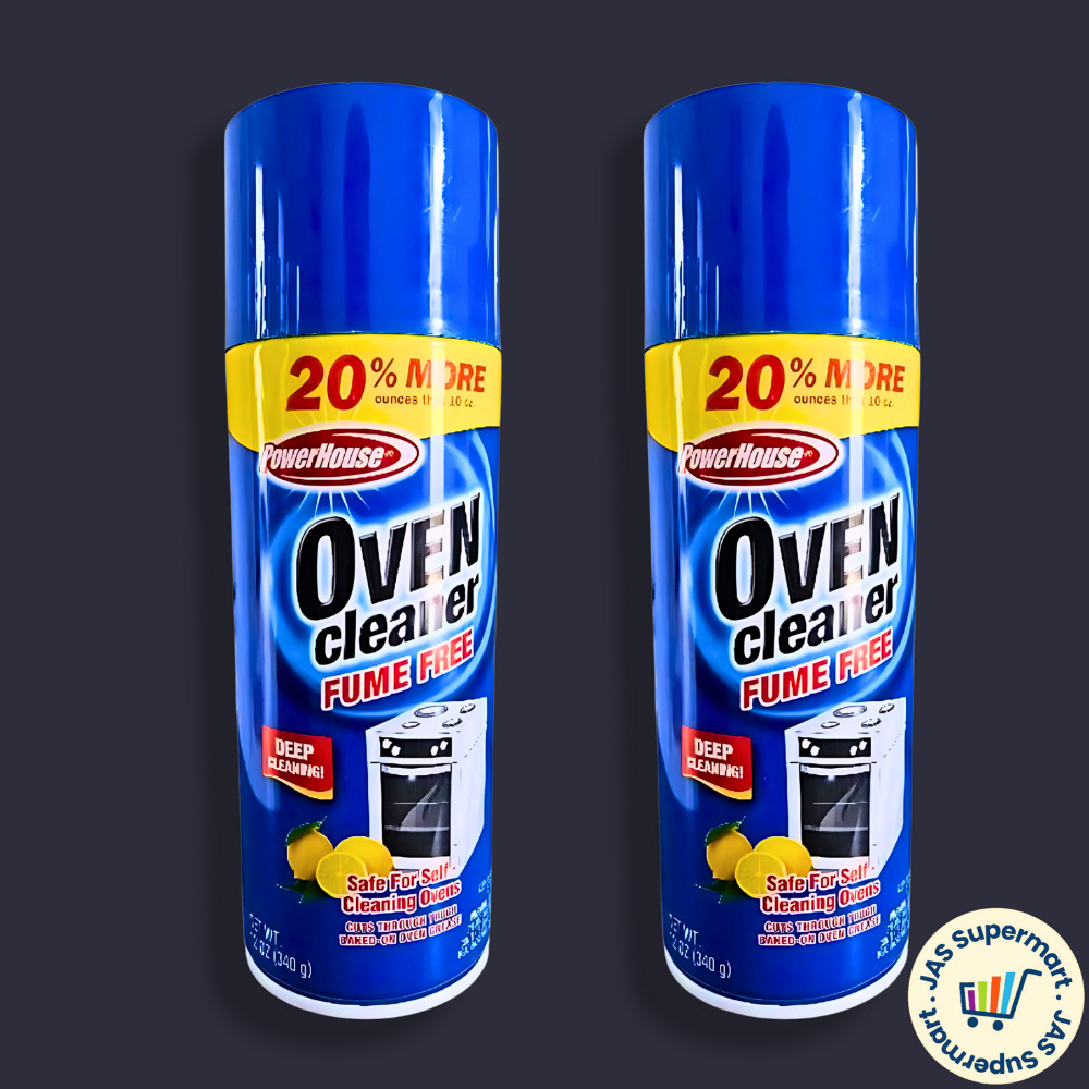 Powerhouse Oven Cleaner Fume Free 340g – Heavy Duty Grease & Stain ...