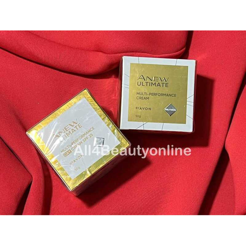 Anew Avon Ultimate Multi-Performance Day And Night Creams With Spf25 ...