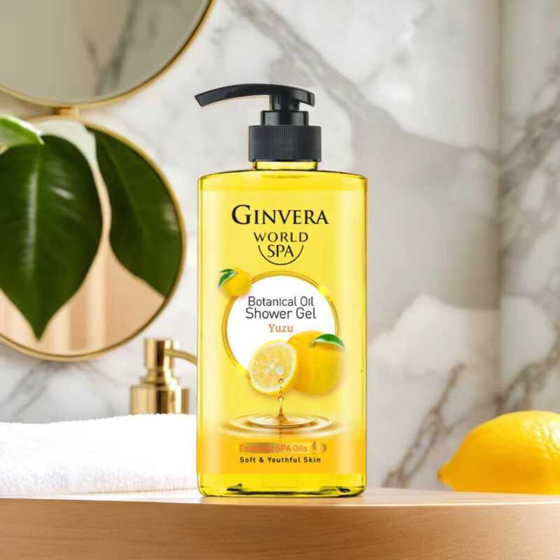 Ginvera Natural Grapefruit Body Wash Soothing Hydrating Spa Essential ...
