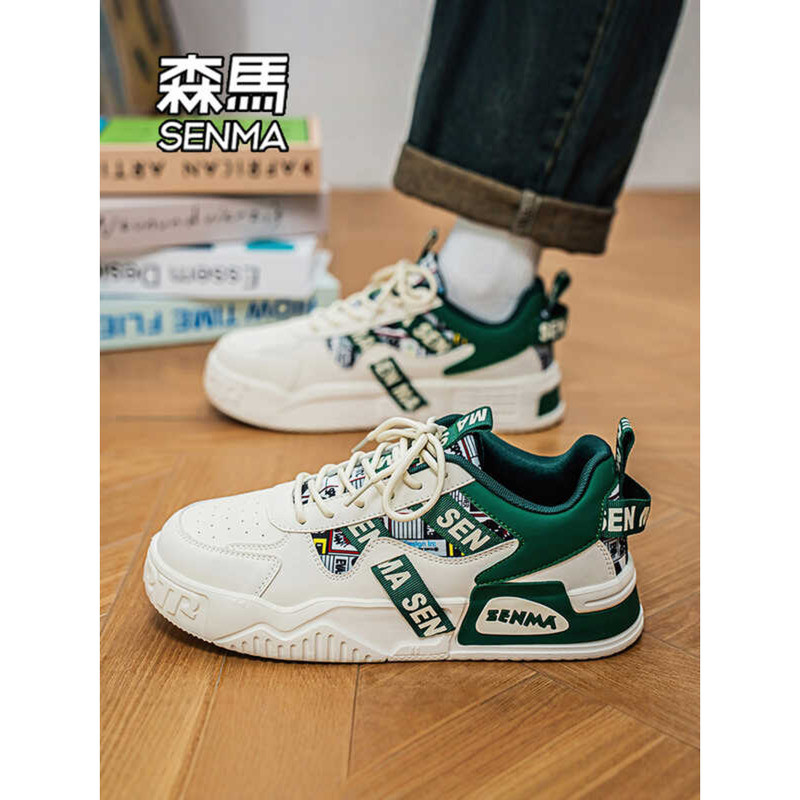 S Men's Senma Shoes Spring 2025 New Trend Niche Board Shoes Casual Men ...