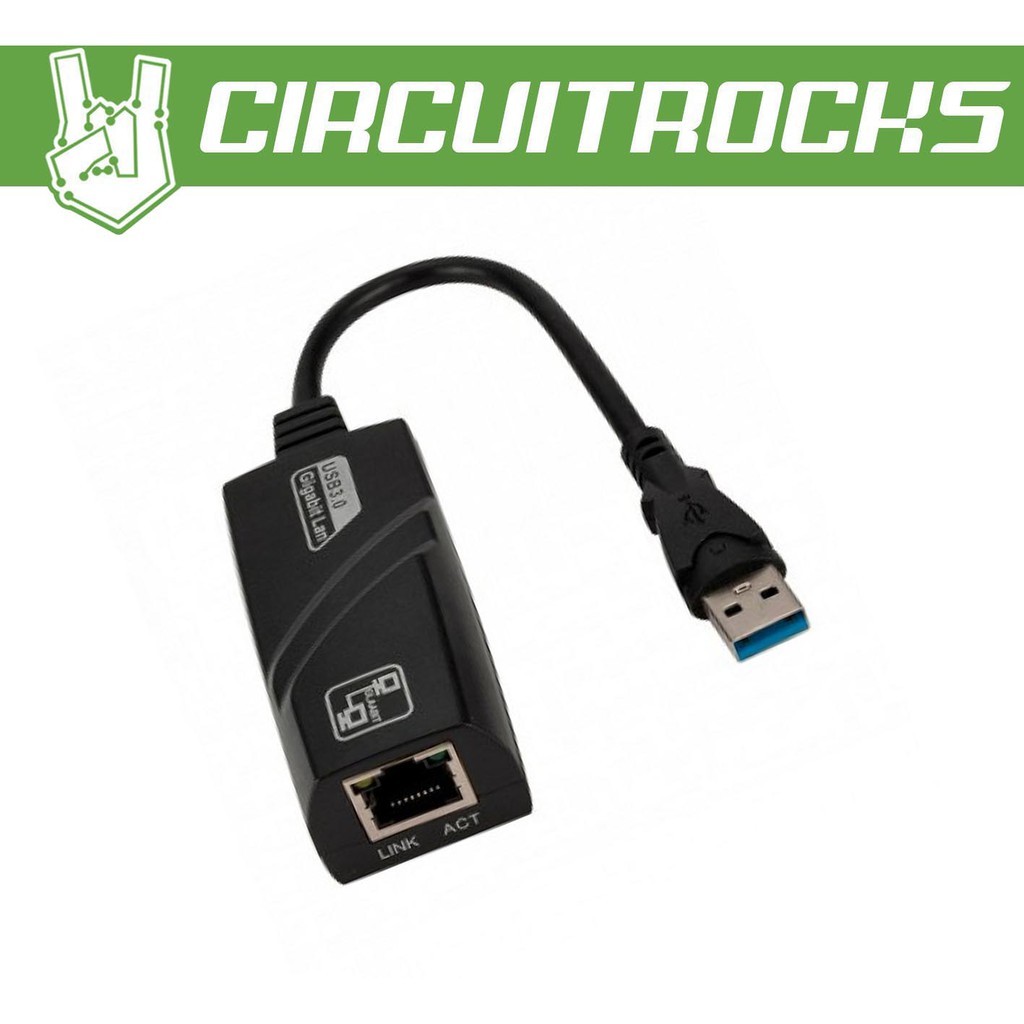 Circuitrocks USB 3.0 1000Mbps Gigabit Ethernet Rj45 Network Lan Adapter ...