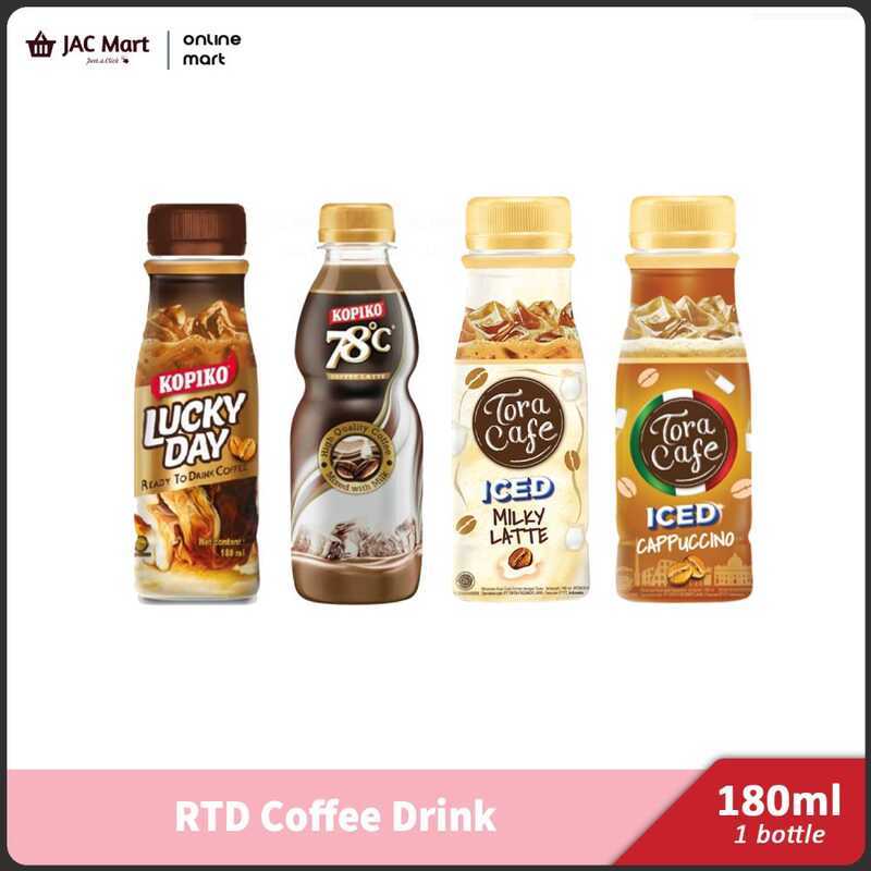 【COD】 KOPIKO TORA CAFE READY TO DRINK COFFEE Coffee LATTE / LUCKY DAY ...