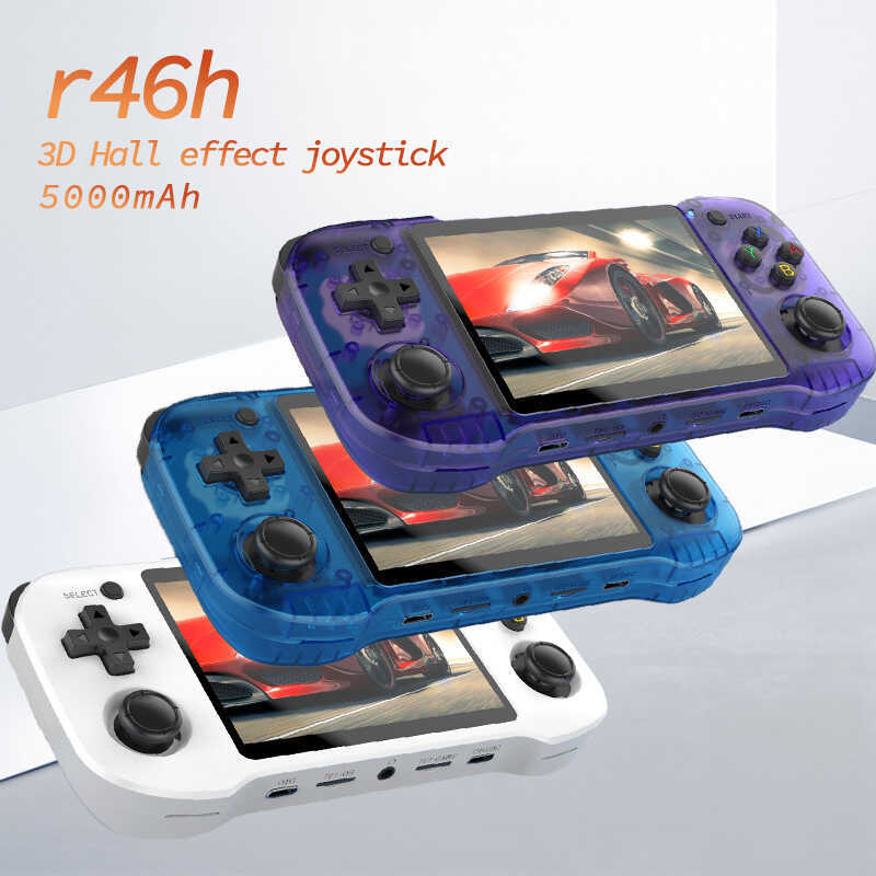 R46H Game Console Dual Joystick High-Definition Color Screen PSP Open ...