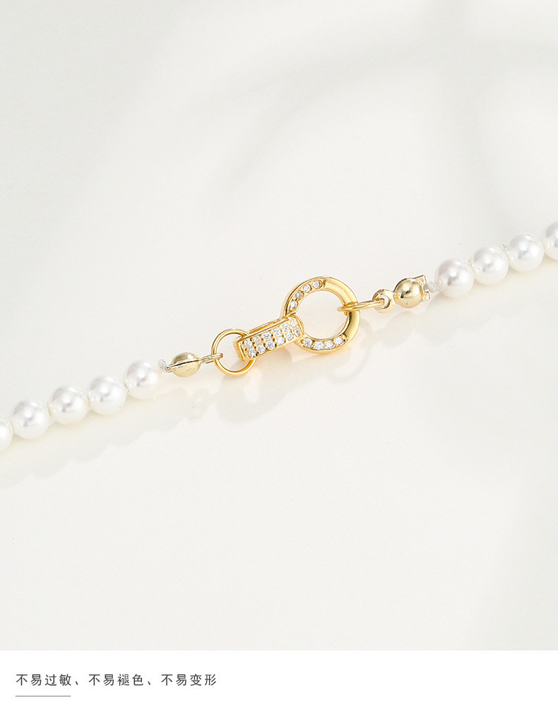 Pearl Universal Clasp Pendant Clasp Necklace Clasp Jewelry Connector ...
