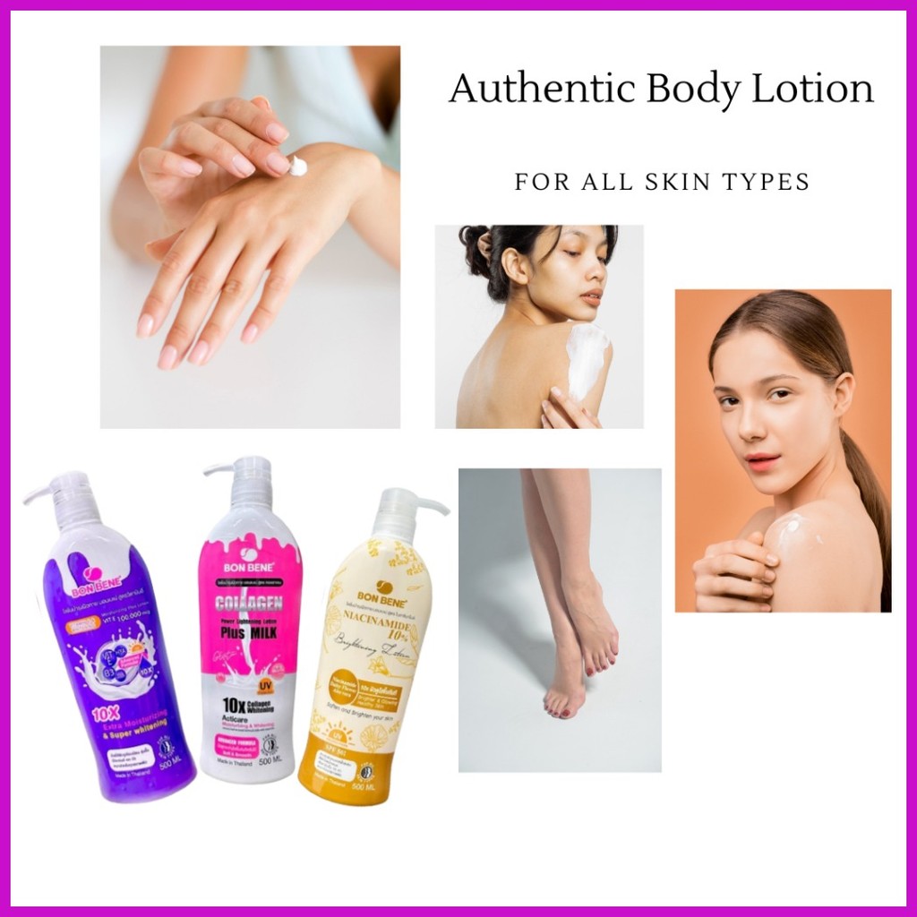 Whitening Lotion With SPF 50 and Sunblock Niacinamide By Bon Bene Anti ...