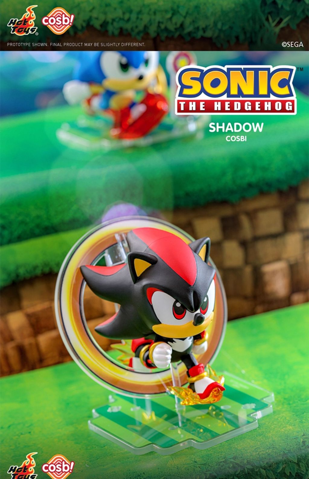 Sonic Hedgehog COSBI Mystery Box Tails Shadow Mini Figures Collectible ...