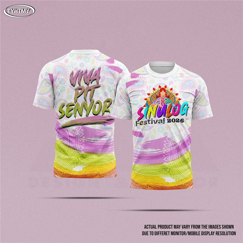 2026 NEW Design CEBU Sinulog carnival t shirt for men and women Full ...