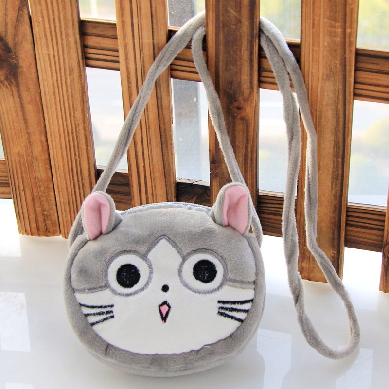 Cute Plush Children Messenger Bag Cartoon Baby Bag Princess Shoulder ...