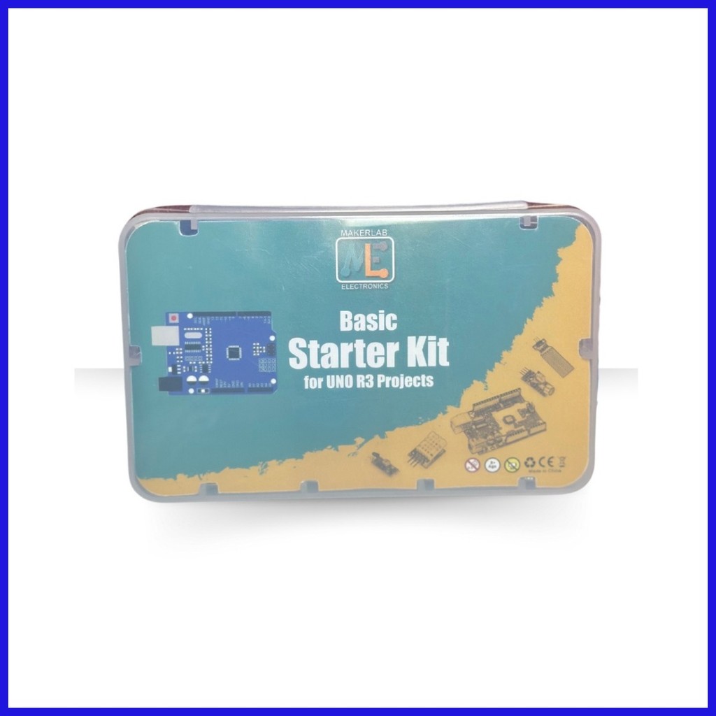 Makerlab Basic Starter Kit For Uno R3 With Tutorial Code Compatible ...