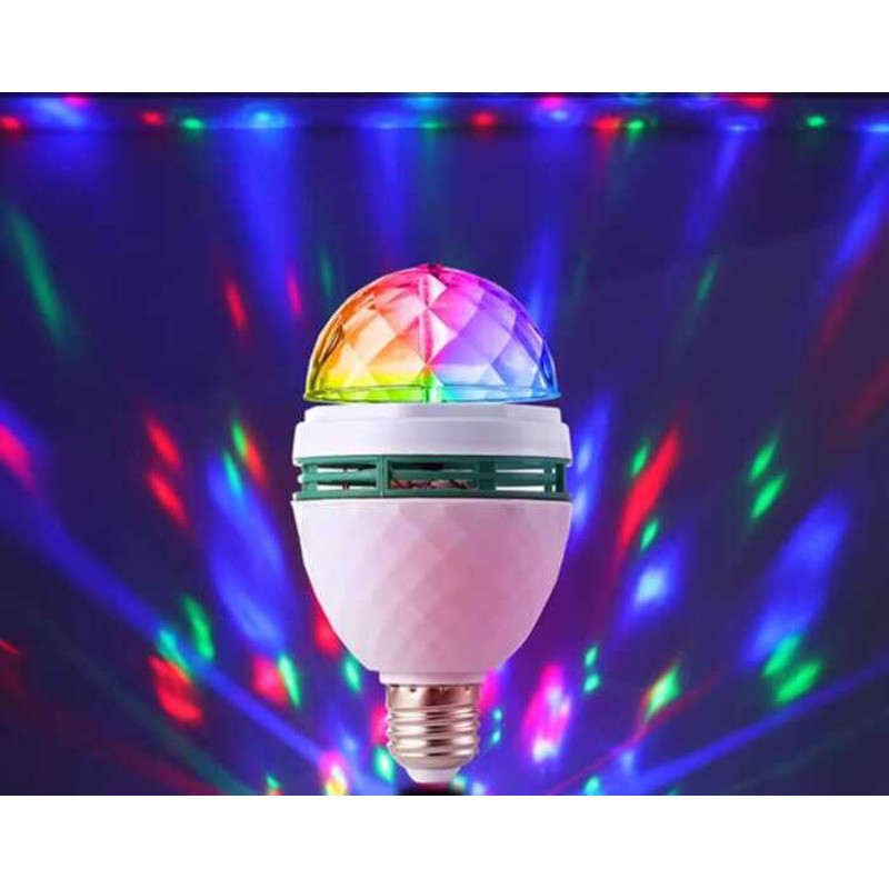 KTV Flash Rotating Colorful Crystal Magic Ball Bar Dancing Laser Disco ...