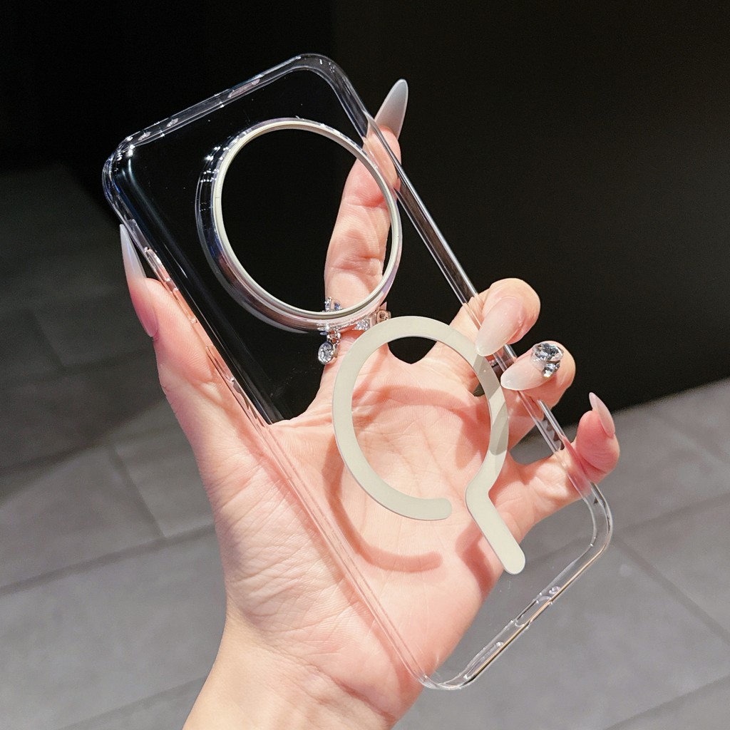 FOR HONOR MAGIC7PRO Transparent Phone Case with Question Mark Magnet ...