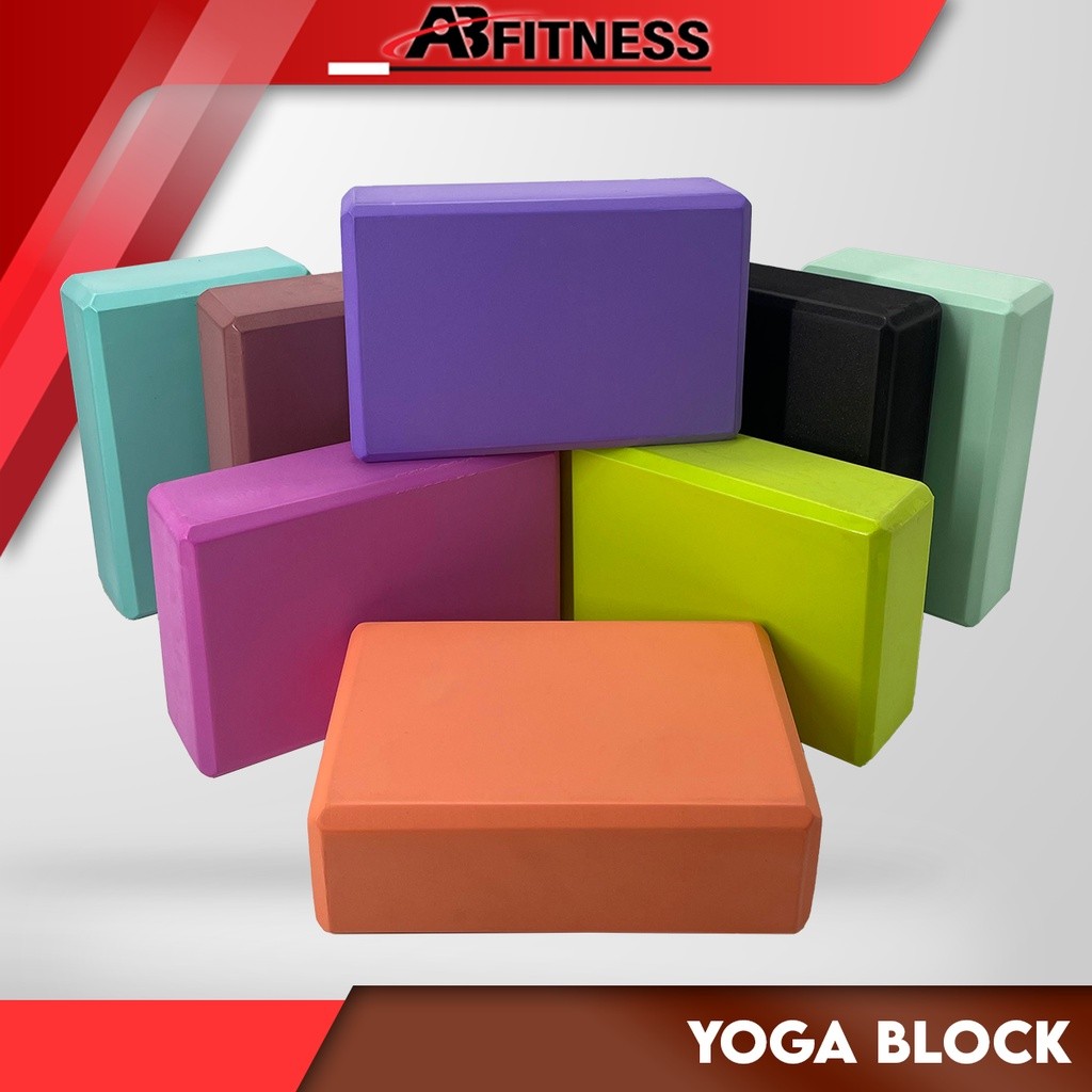 High Density Foam Yoga Block / Yoga Brick | Shopee Philippines