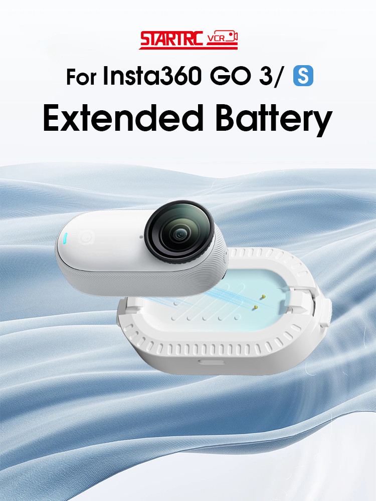 600mAh Power Supply Battery For Insta360 GO3 / GO 3S Camera Accessories ...
