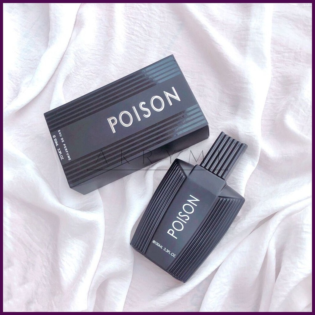 Poison perfume for men 100ml Poison perfume for men 100ml | Shopee ...