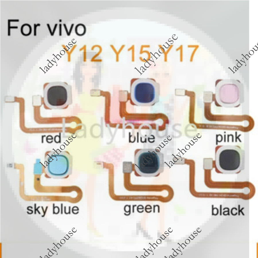 New Fingerprint Scanner For Vivo Y11 Y12 Y15 Y17 Y19 Y3 Home Button ...