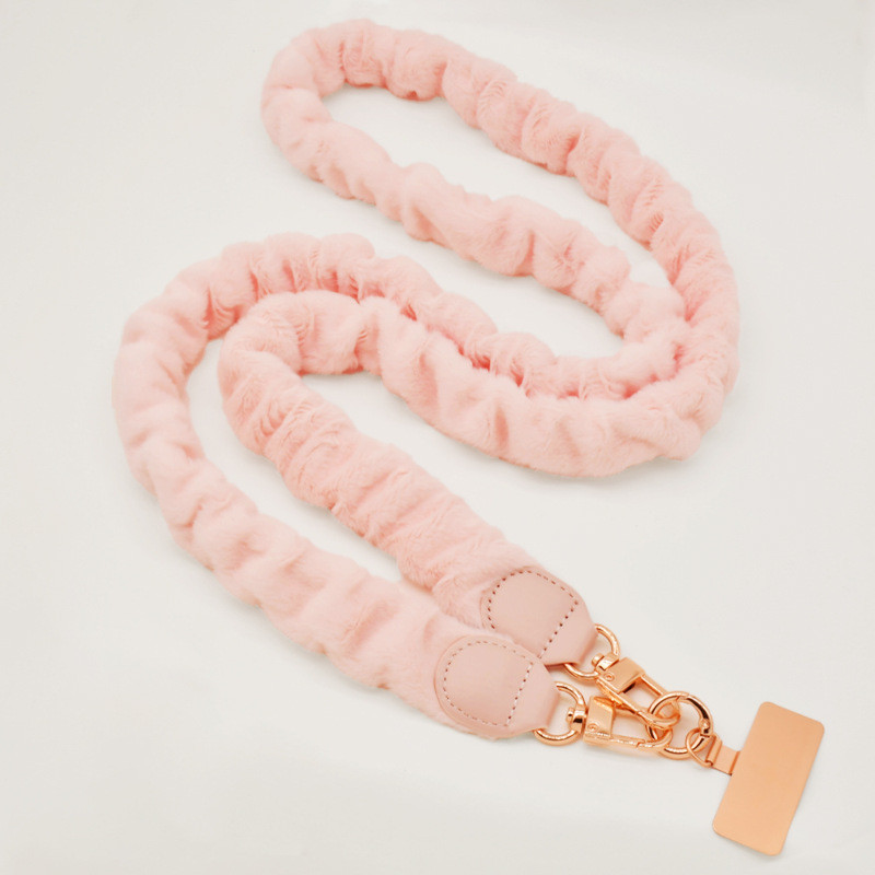 Multifunctional Dual-purpose Plush Mobile Phone Lanyard Anti-lost ...