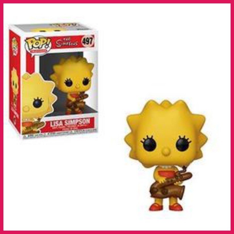 ๑ ☂ Funko POP! The Simpsons - Lisa Simpson (497) with Boss Protector ...