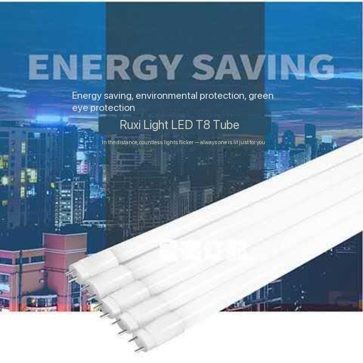 Double Ended Power Supply T8 LED Plastic PC Tube Light Box Tube Long ...