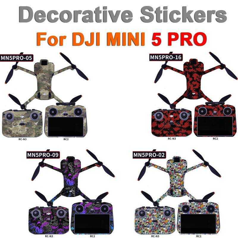 Body Full Sticker For DJI Mini 5 Pro Drone Dedicated Decor Skin ...