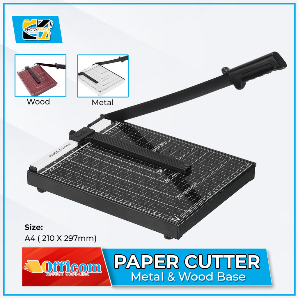 OFFICOM Paper Cutter A4 Professional A4 Paper Cutter Trimmer Home ...