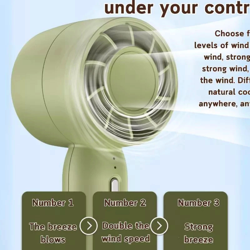 HOT SALE T10 Portable Mini Fan USB Rechargeable Turbo Fan Adjustable ...