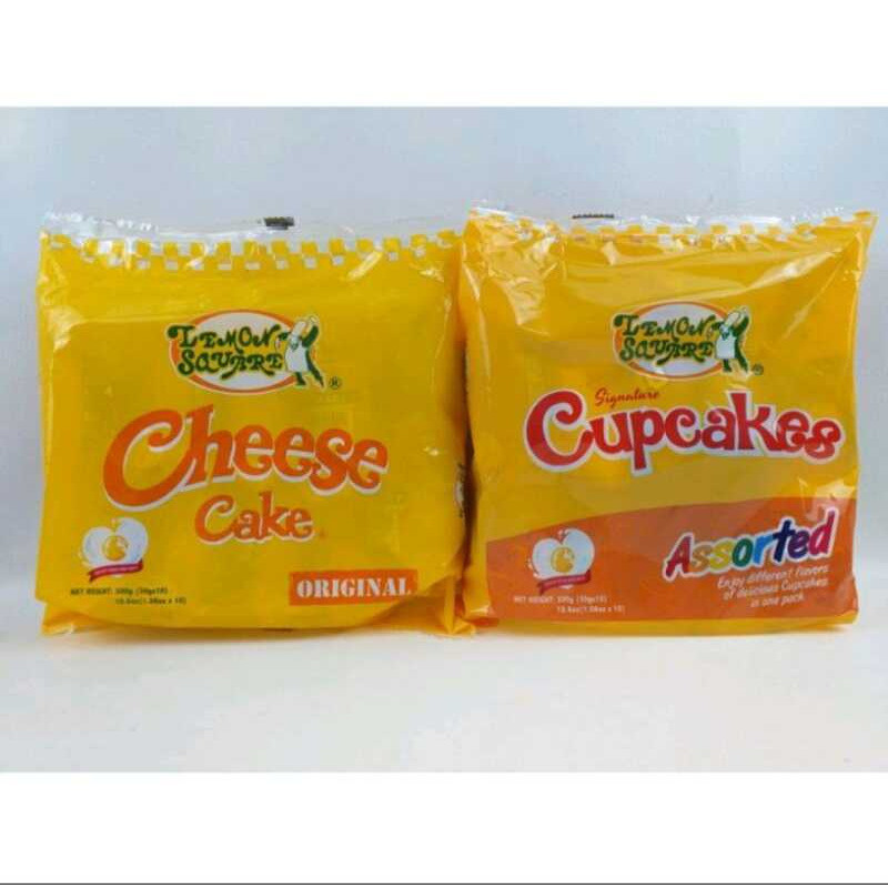 Lemon Square Cheese Cake Original & Signature Cupcakes Assorted Flavor ...