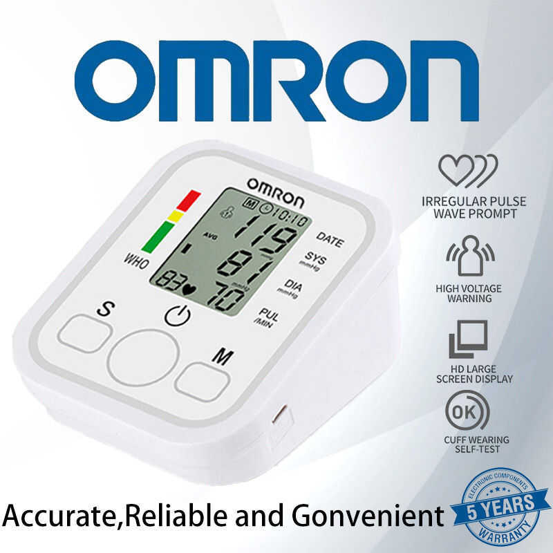 Omron Blood Pressure Monitor Digital Blood Arm Automatic High Accuracy ...