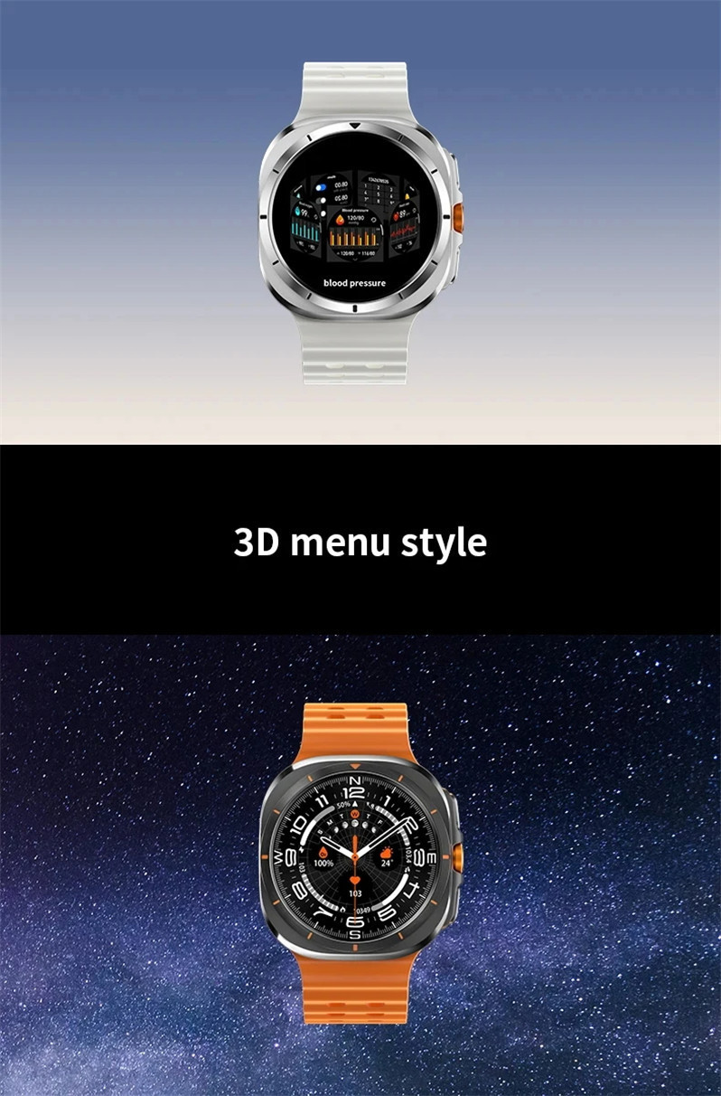 New Product GT7ultra Smart Watch Smart Island Heart Rate Blood Pressure ...
