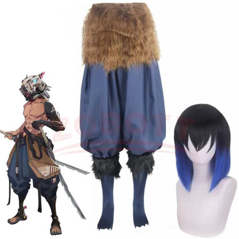 Y Halloween Anime Carnival Inosuke Cosplay Costume Wild Boar Japanese ...