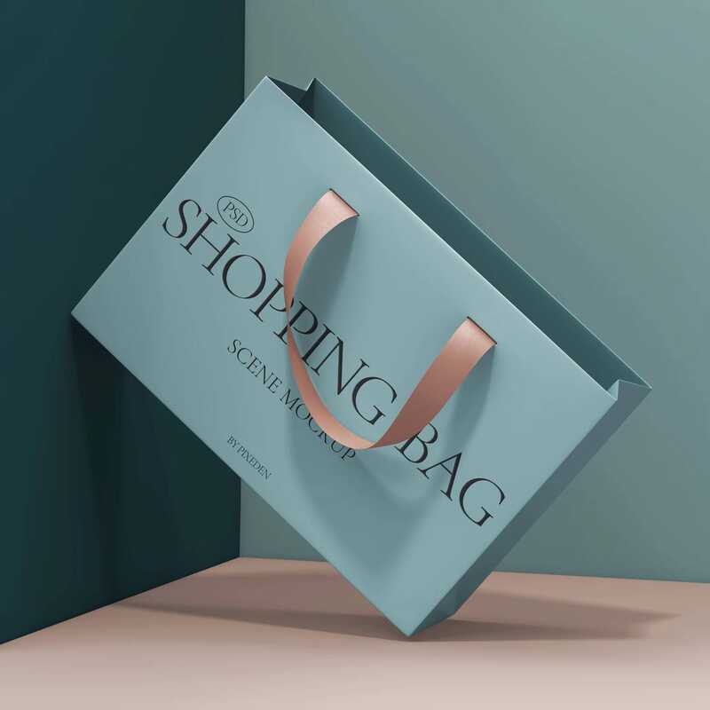 2024 Wholesale Custom Blue Luxury Gift Bags with Recycled Art Paper for ...