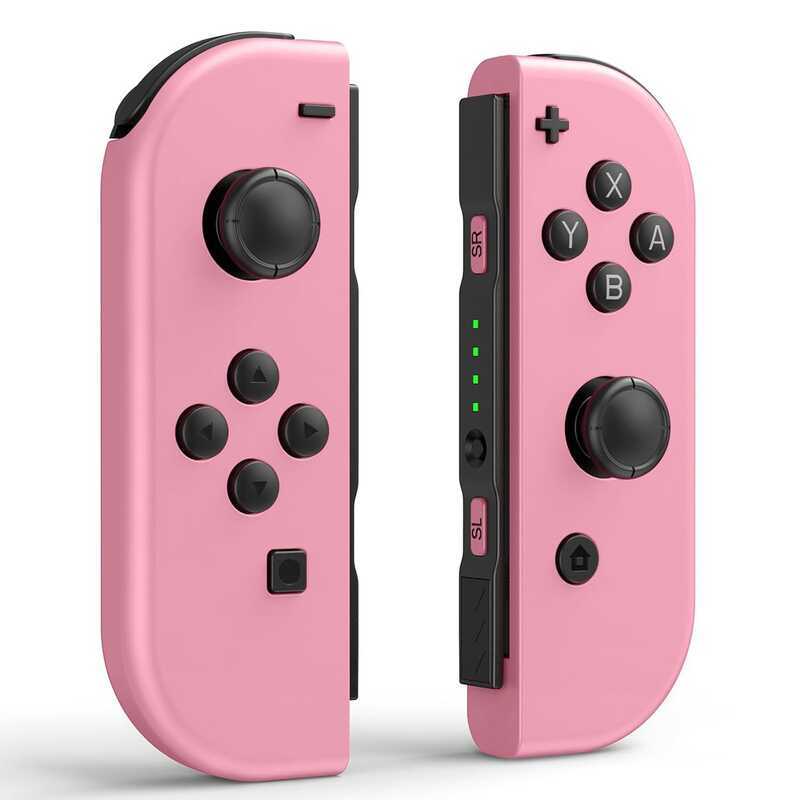 Switch OLED Wireless Bluetooth Motion Sensing Vibration Joycon Left and Right Cos NS Game 12d ...