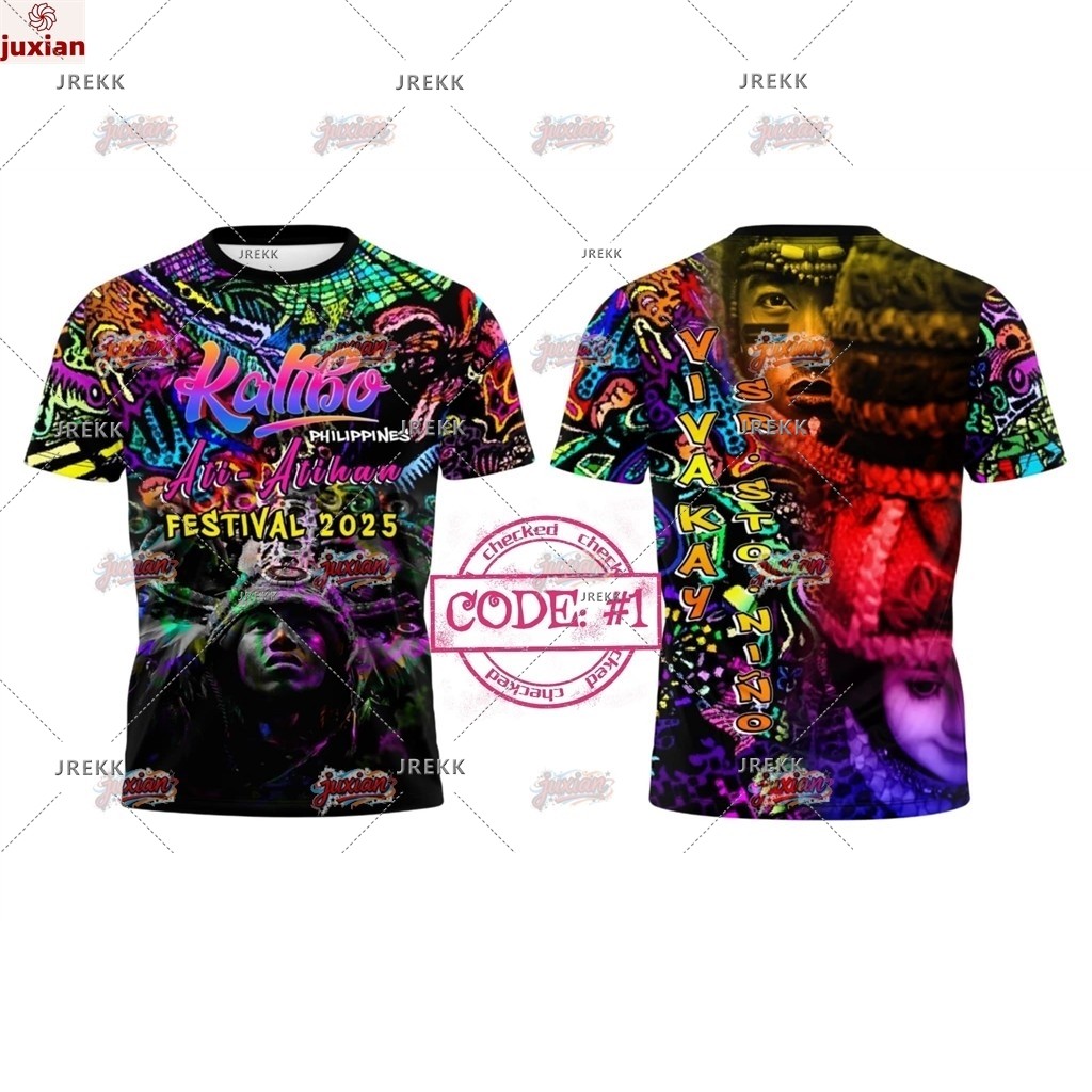 [READY STOCK]2026 BRGY. TAGAY SHIRTS FOR ATI-ATIHAN FESTIVAL FULL ...