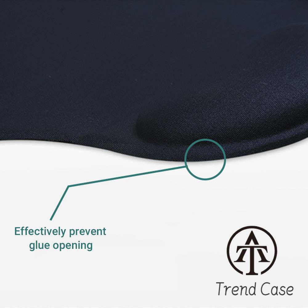 19*23 Cm Silicone Mouse Pad with Wrist Support Anti-slip Hand Rest ...