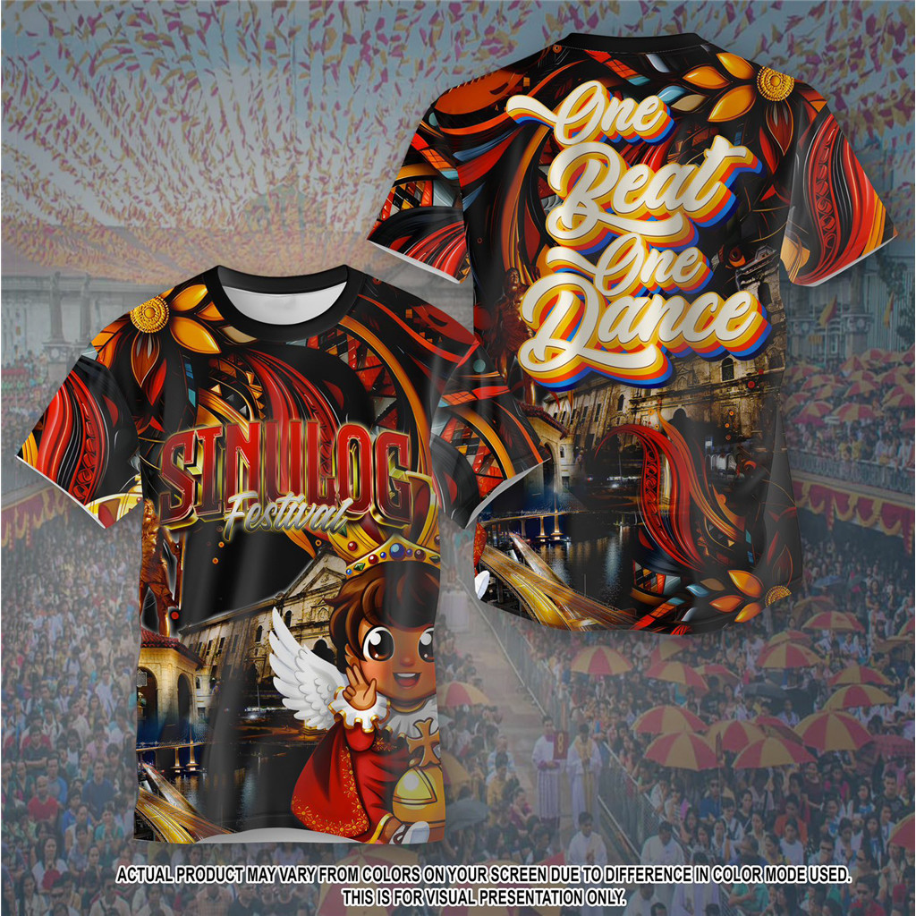 2026 NEW Design CEBU Sinulog carnival t shirt for men and women Full ...