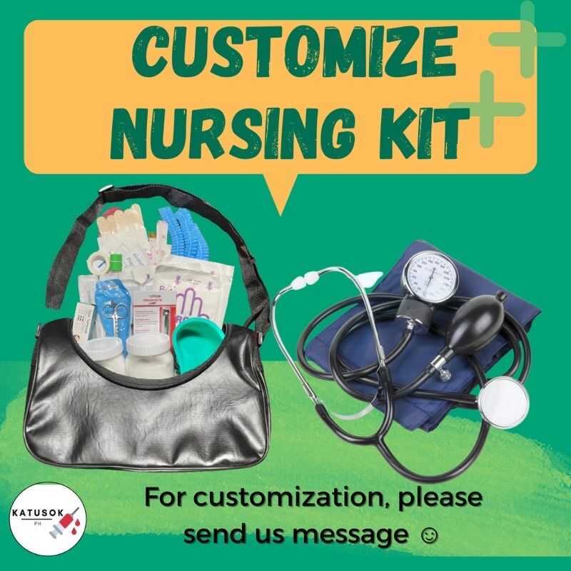 Nursing Medical CHN OB Bag / Midwifery Kit CUSTOMIZE KIT | Shopee ...