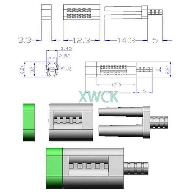 500Pcs/100Pcs Dental Lab Dowel Pin Dental Lab Stone Model Work Use ...