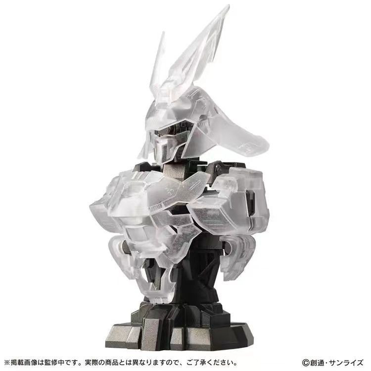 Bandai MS SAZABI Bust Gundam Set – 3-Piece Light-Up High-Detail Bust ...