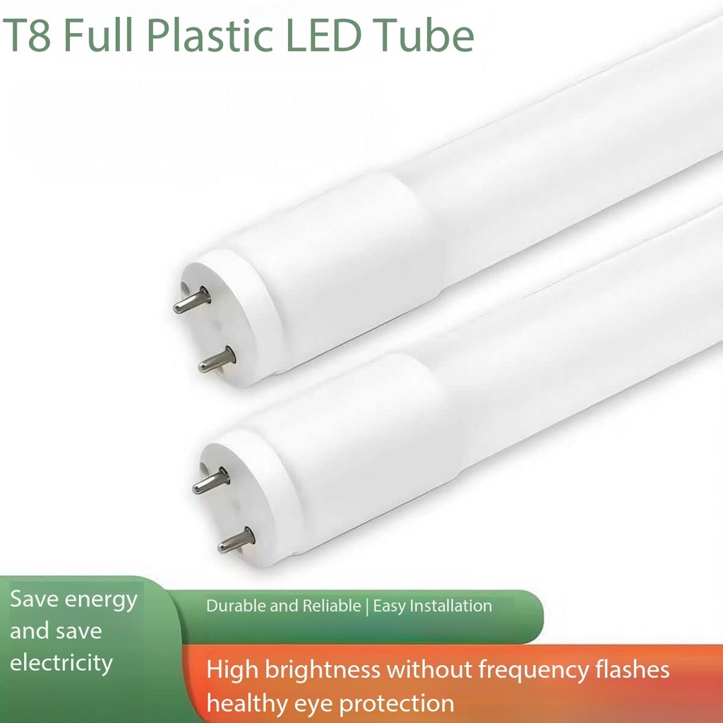 Double Ended Power Supply T8 LED Plastic PC Tube Light Box Tube Long ...