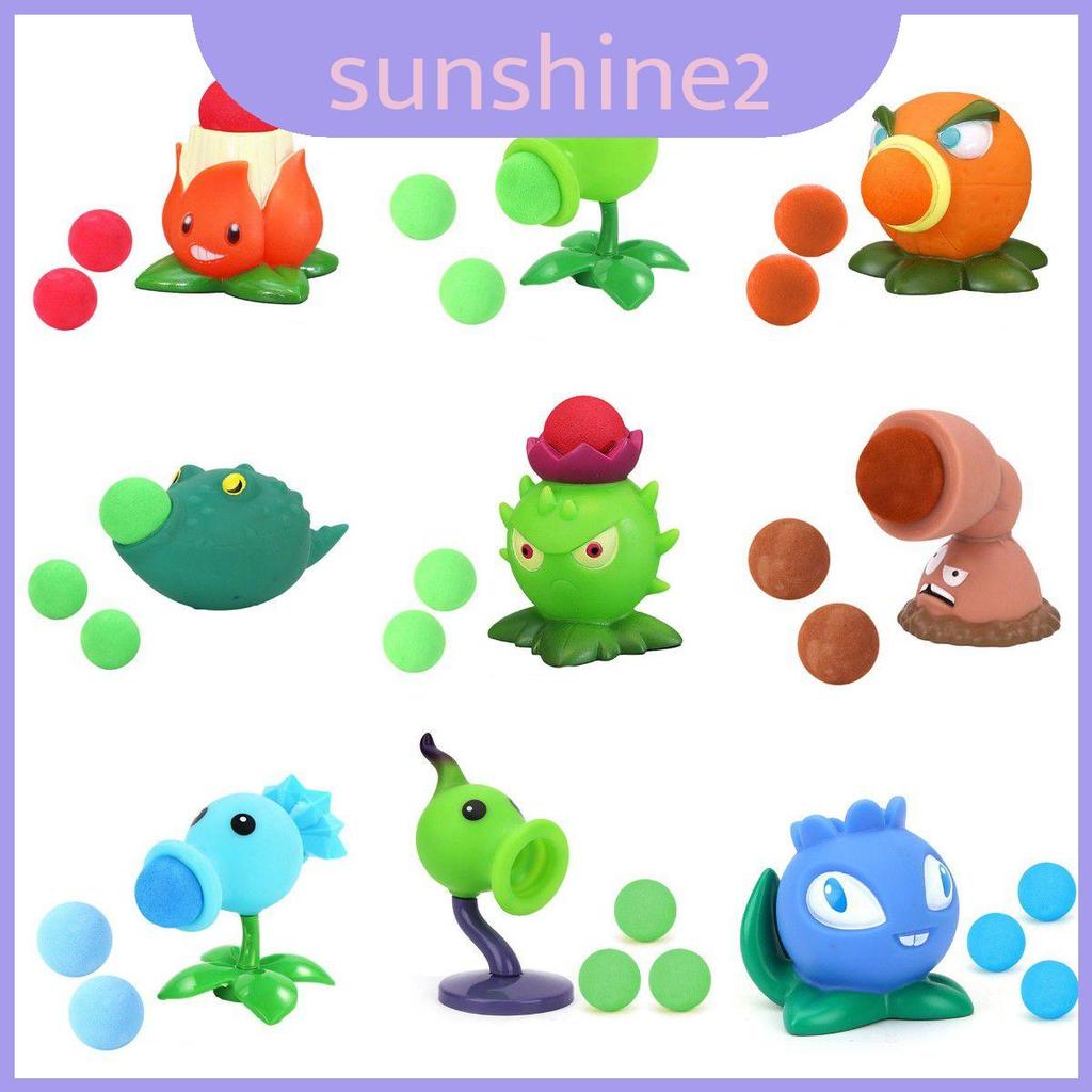 Plants Vs Zombies Pea Shooter Shooting Toy Highquality Interactive ...