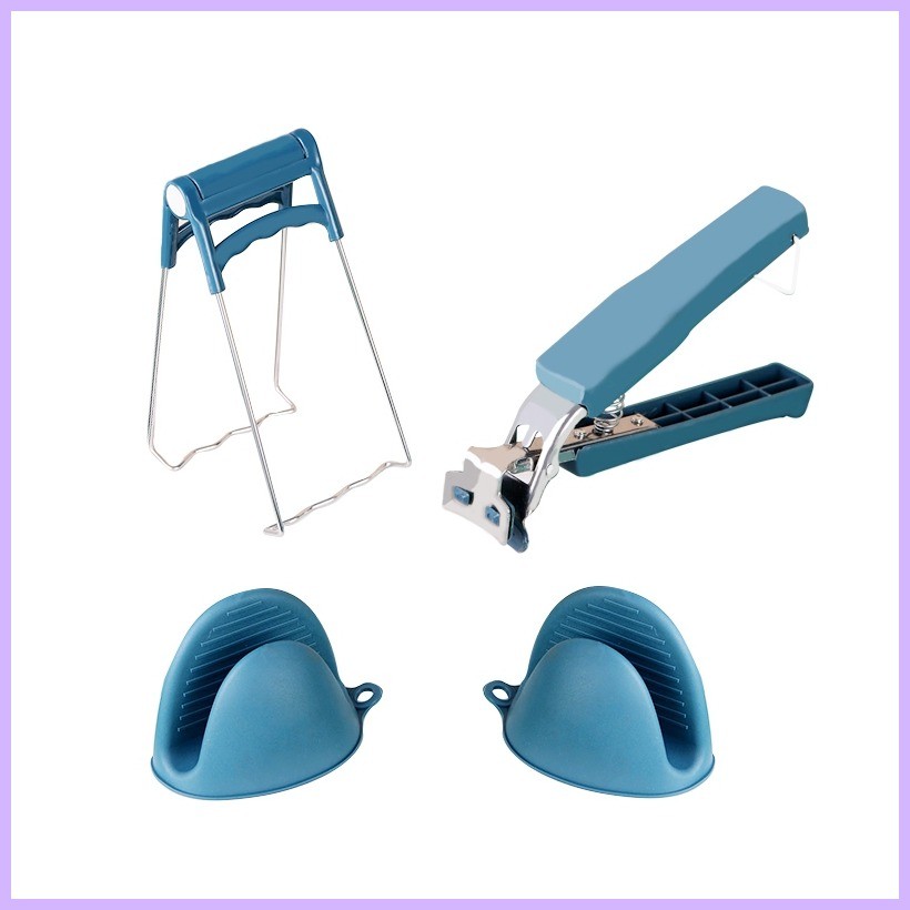 Anti-scalding Clip Dish Clamp Steamer Gripper Silicone Gloves Microwave ...