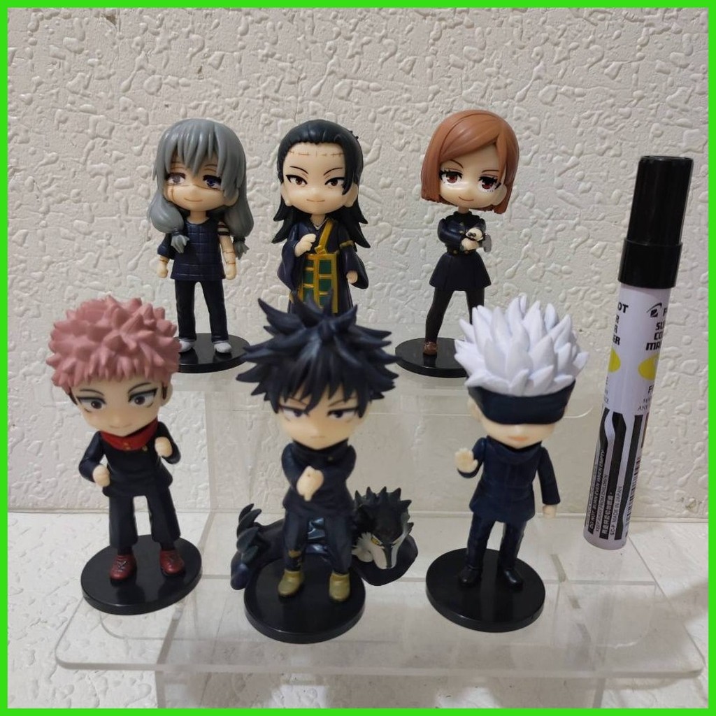 Jujutsu Kaisen Satoru Gojo Yuji Itadori Megumi Fushiguro Nobara Set of ...