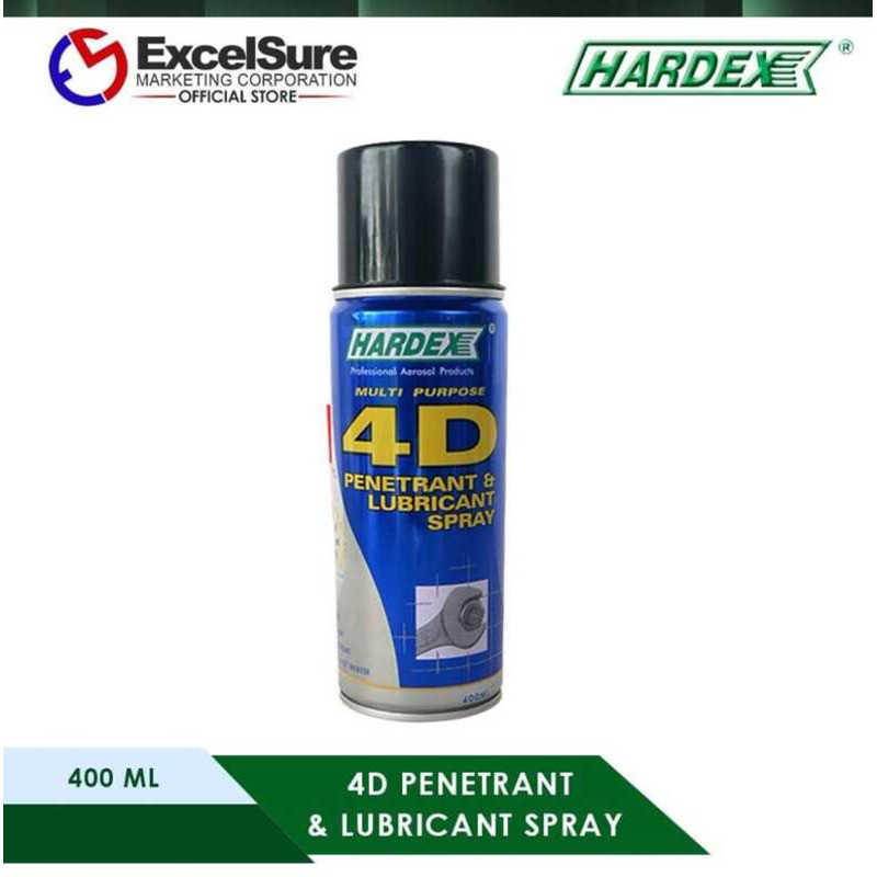 Hardex 4D Penetrant & Lubricant Spray 400 Ml Fb6 | Shopee Philippines