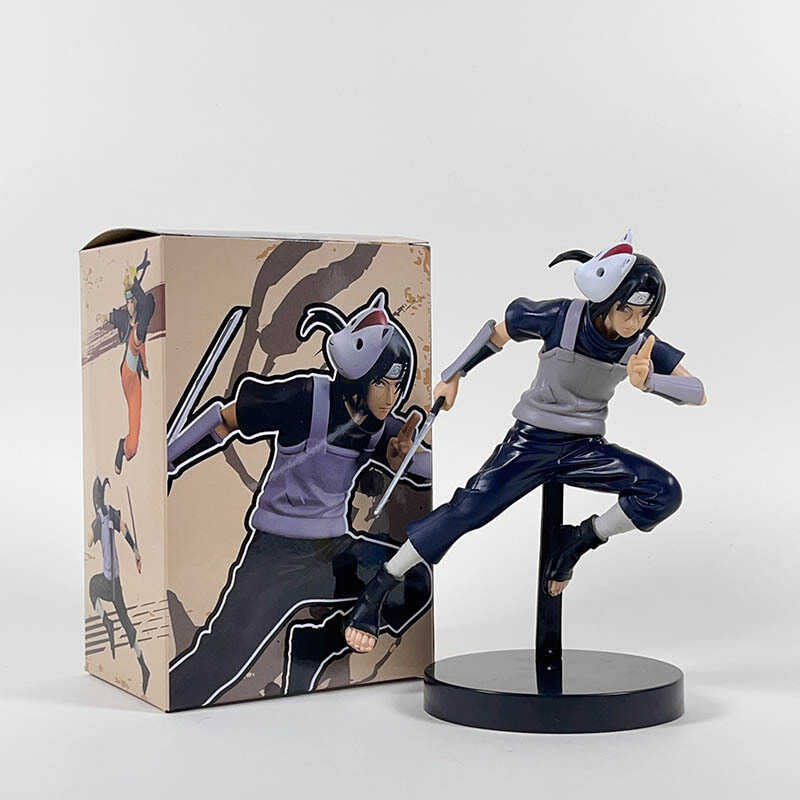 Naruto Figures Akatsuki Organization ANBU Sasuke Itachi Battle Anime ...