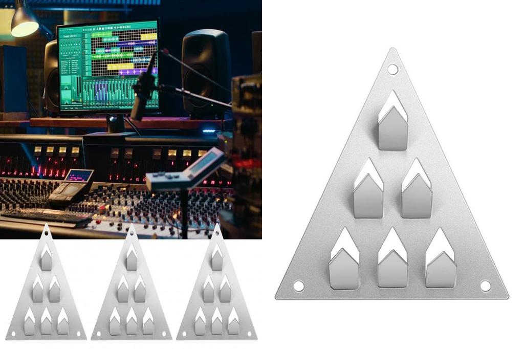 [NK] Acoustic Panel Clips Wall Mount Sound Panels 12 Pcs Acoustic Panel ...